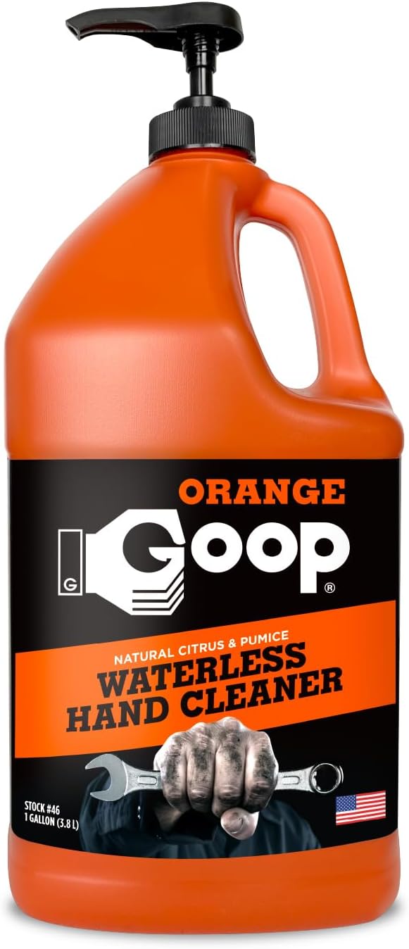Amazon.com: GOOP Orange Liquid with Pumice Multi-Purpose Waterless Hand ...
