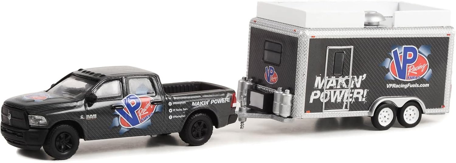 Amazon.com: 2018 Dodge RAM 2500 & Merchandise Trailer, Black ...