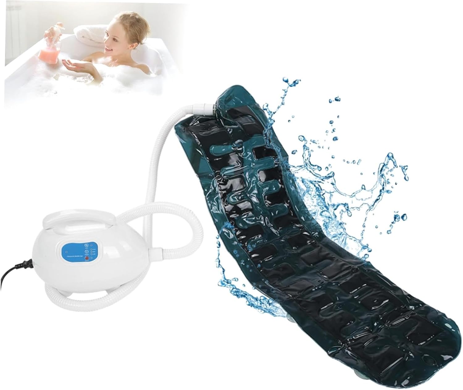 Amazon.com: Adjustable Bubble Settings & Massage Machine – Spa Massager ...