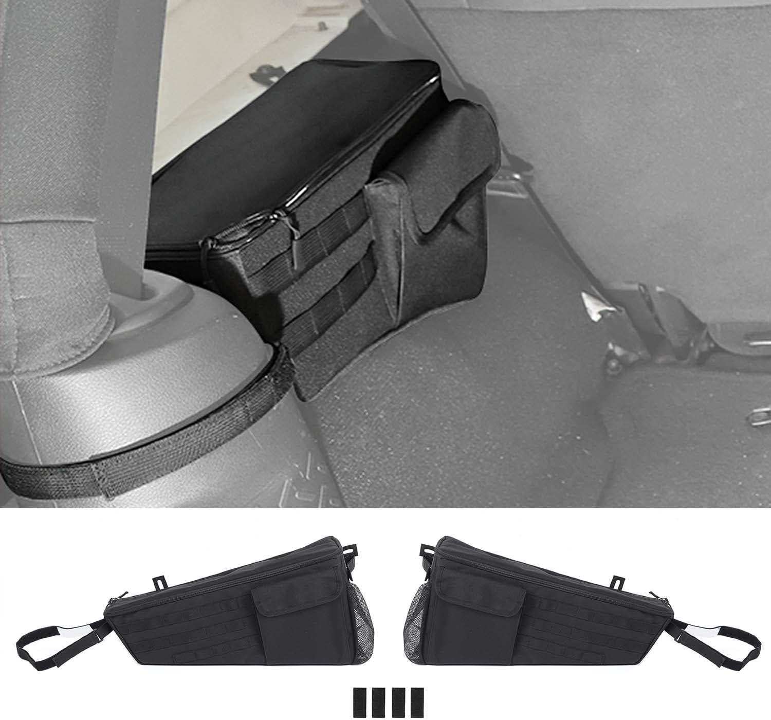 Amazon.com: Tailgate Molle Panel Rear Door Cargo Organizer Kit Interior ...