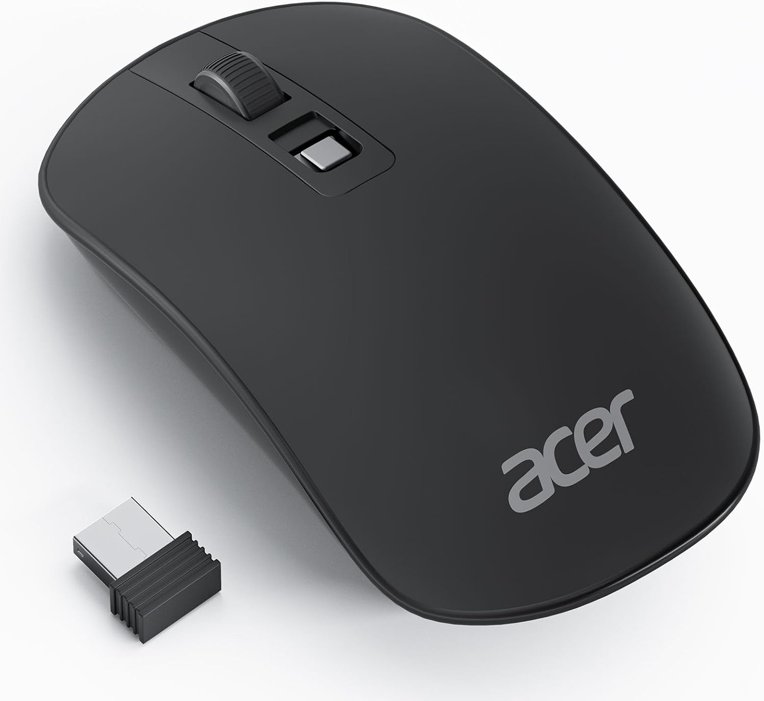 acer Computer Mouse Wireless, 2.4G Slim USB Wireless Mice with USB ...