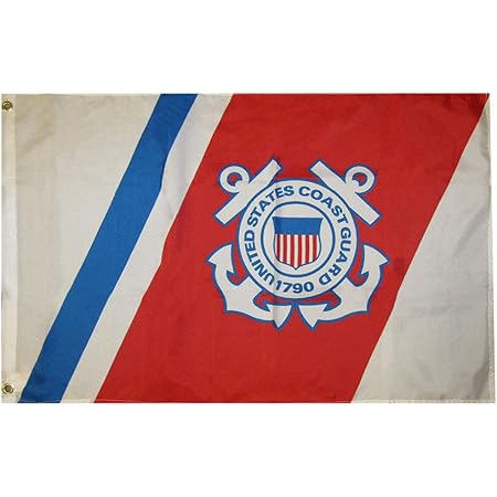 Amazon.com : US United States Coast Guard Racing Stripe 100D Premium ...