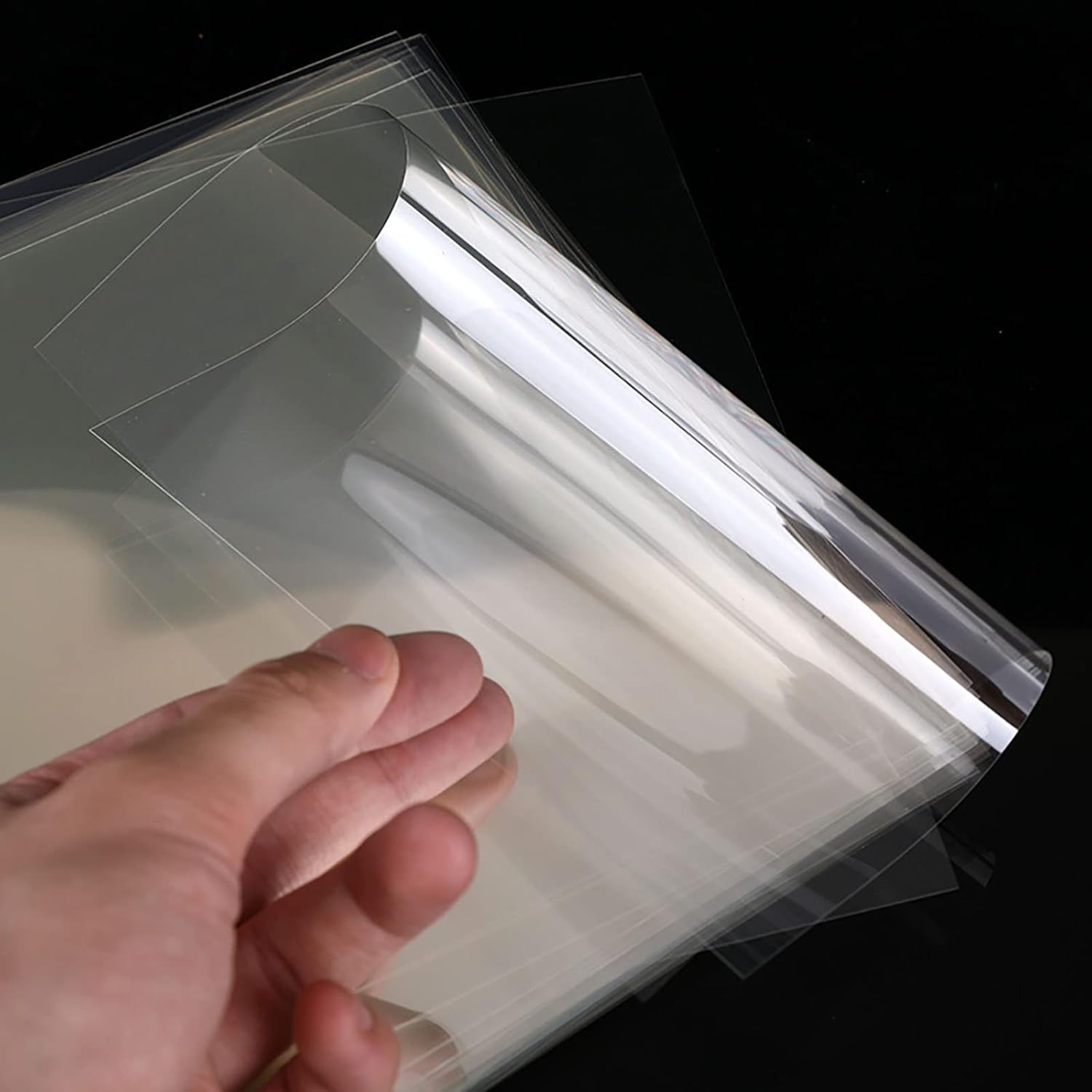 Amazon.com: Clear Plastic Sheet, Plexiglass Craft Plastic Sheets PET ...