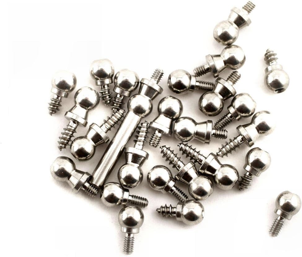 Amazon.com: Align Stainless Steel Ball Link Set: T-Rex 600A, CF : Toys ...