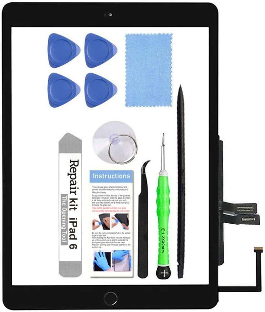 Amazon.com: for iPad 6 (6th Gen 2018) A1893 A1954 Screen Replacement ...