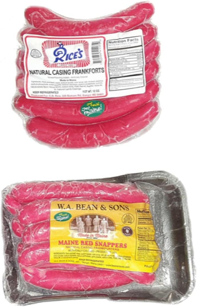 Amazon.com: 3lbs of Red Snapper Hot Dogs - A Maine Original - Gluten ...
