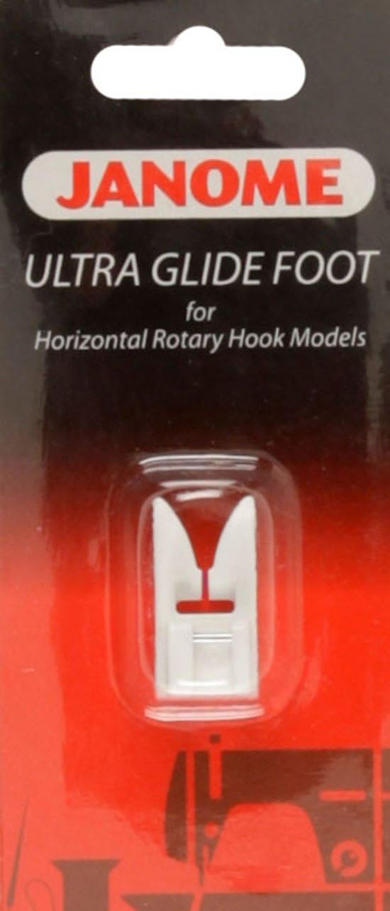 Janome Ultra Glide Plastic Foot (200141000) - for Sewing Delicate and ...