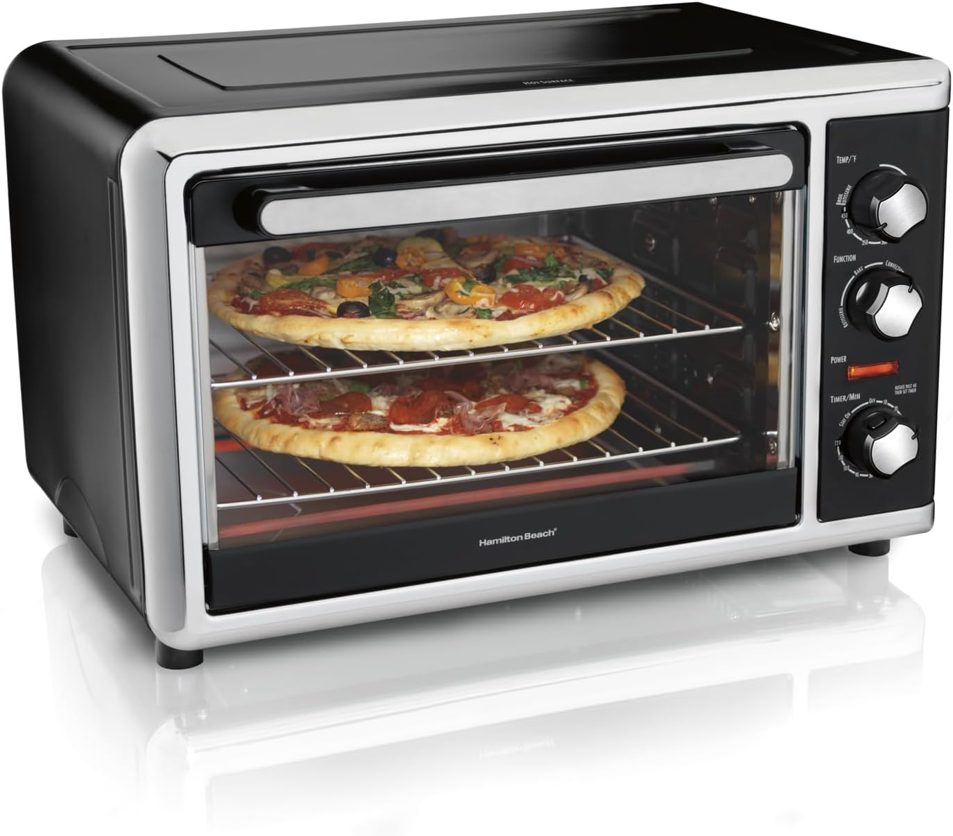 Amazon.com: Hamilton Beach Countertop Convection Oven with Rotisserie ...