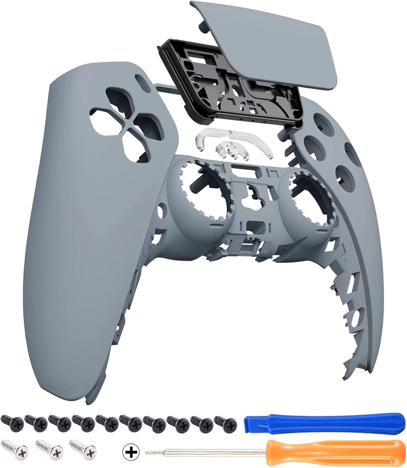 eXtremeRate New Hope Gray Touchpad Front Shell Compatible with ps5 ...