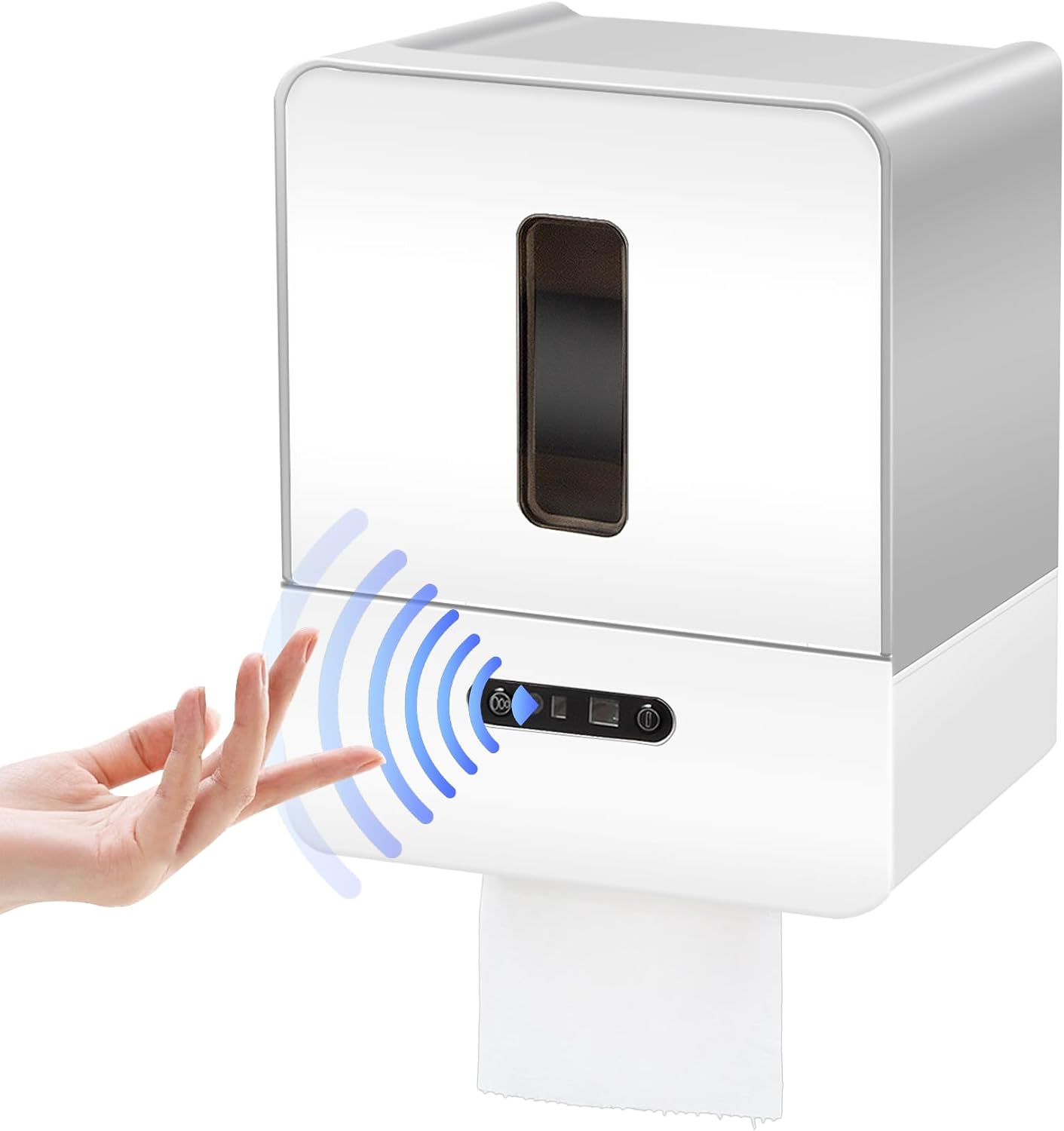 Amazon.com: Automatic Toilet Paper Dispenser, Electric Wall Mounted ...