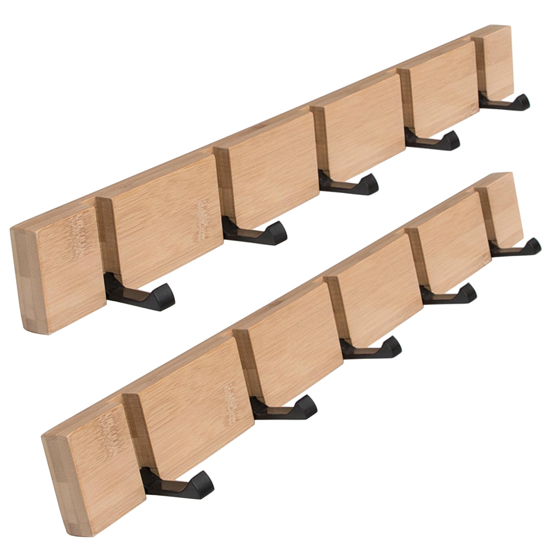 Snapklik.com : KYSMOTIC Wooden Wall Mounted Folding Rack, Modern Wall ...