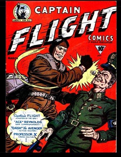Captain Flight Comics #1: 1944 War Aviation Comic: Therrian, Kari A ...
