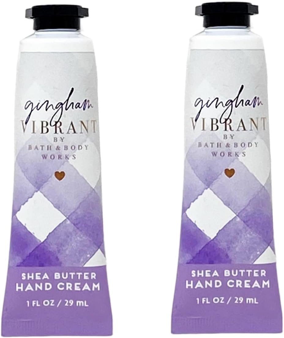 Amazon.com : Bath & Body Works Gingham Vibrant Hand Cream 2 Piece Set ...