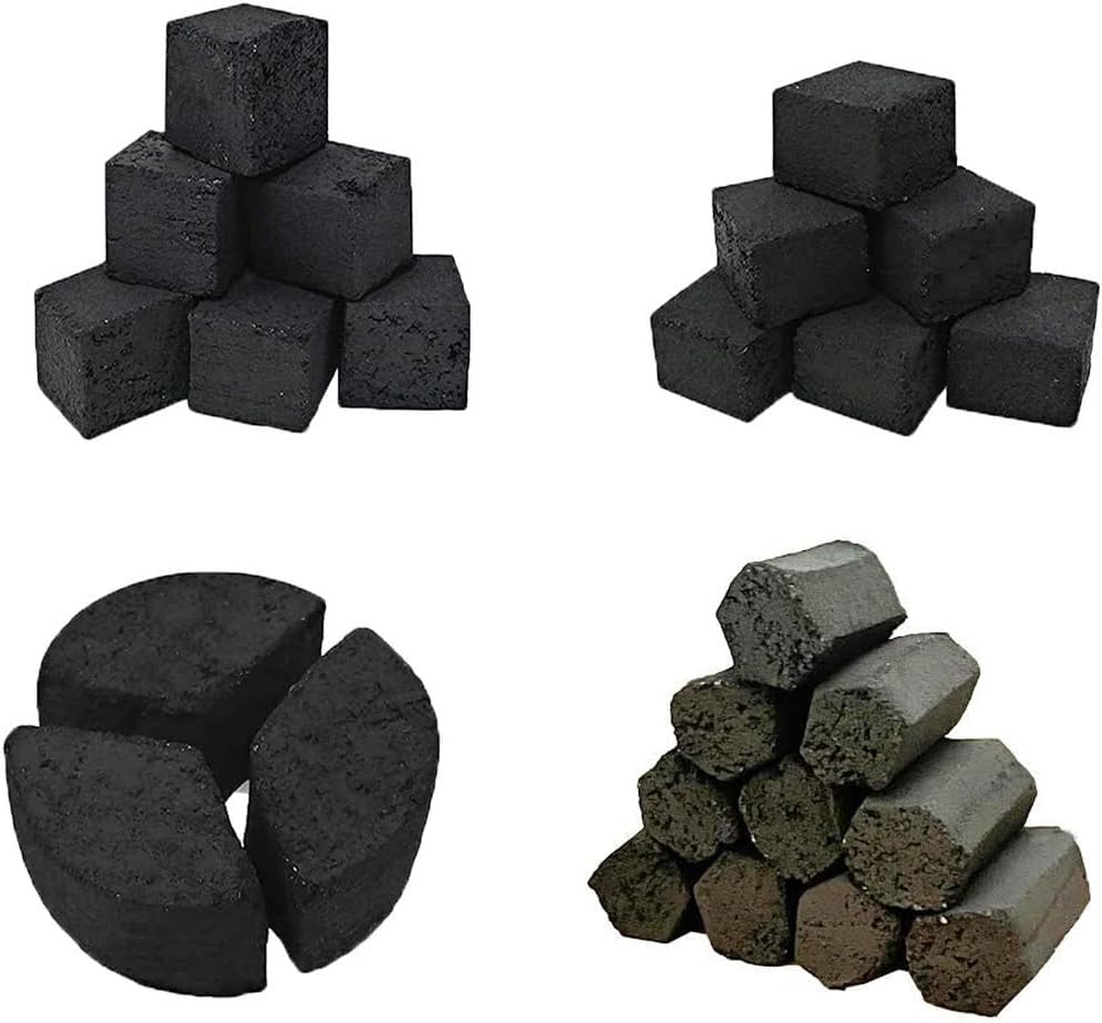 Amazon.com: WYNN Premium Hookah Coconut Charcoal-Hexagonal,Crescent ...