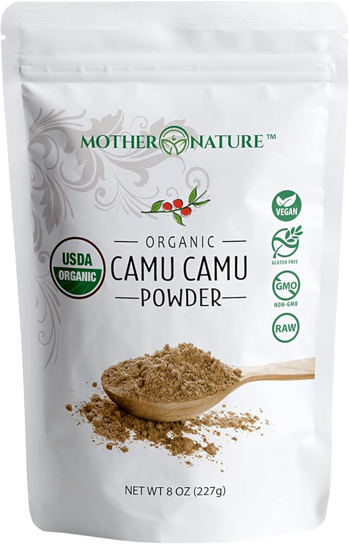 Amazon.com: Camu Camu Powder Organic Vitamin C - 8 oz Bag 45 Servings ...