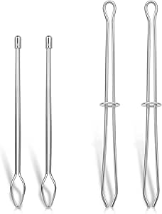 Amazon.com: ZEYIYER 4PCS Rope Threader Clip, Drawstring Threader Tool ...