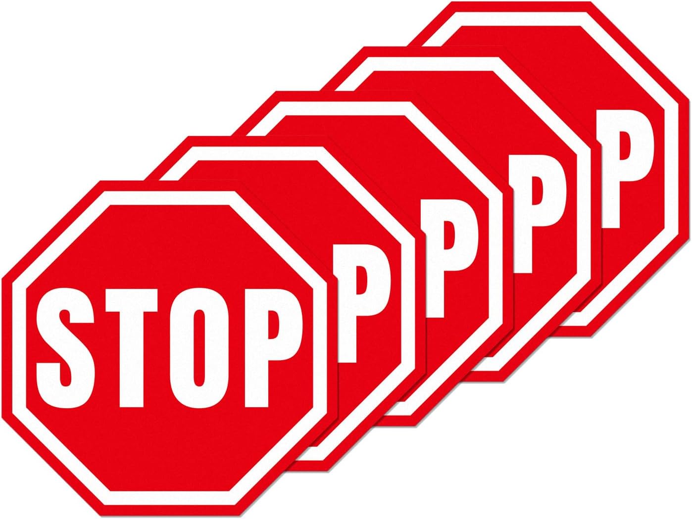 Amazon.com: Rogue River Tactical Stop Sign Wall Decal Sticker Large ...