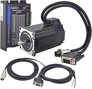 Amazon.com: HEXEH 2Nm Nema 23 Stepper Motor Closed Loop Driver CL57T Kit Nema23 Stepper Motor ...