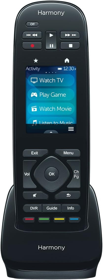 Amazon.com: Logitech Harmony Ultimate One 2.4in Touchscreen Universal ...