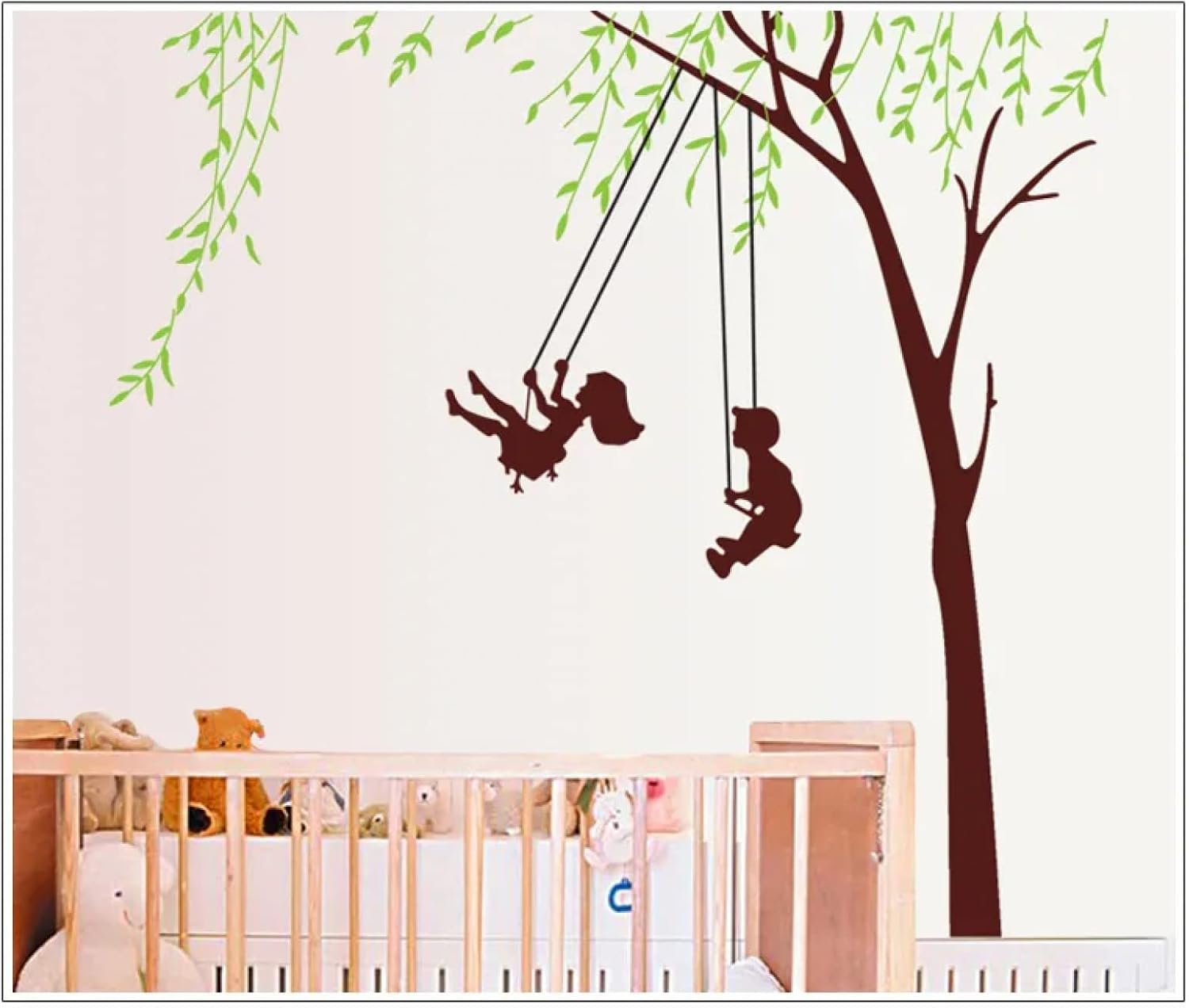 Amazon.com: Childhood Swing Children Room Household Adornment Wall ...