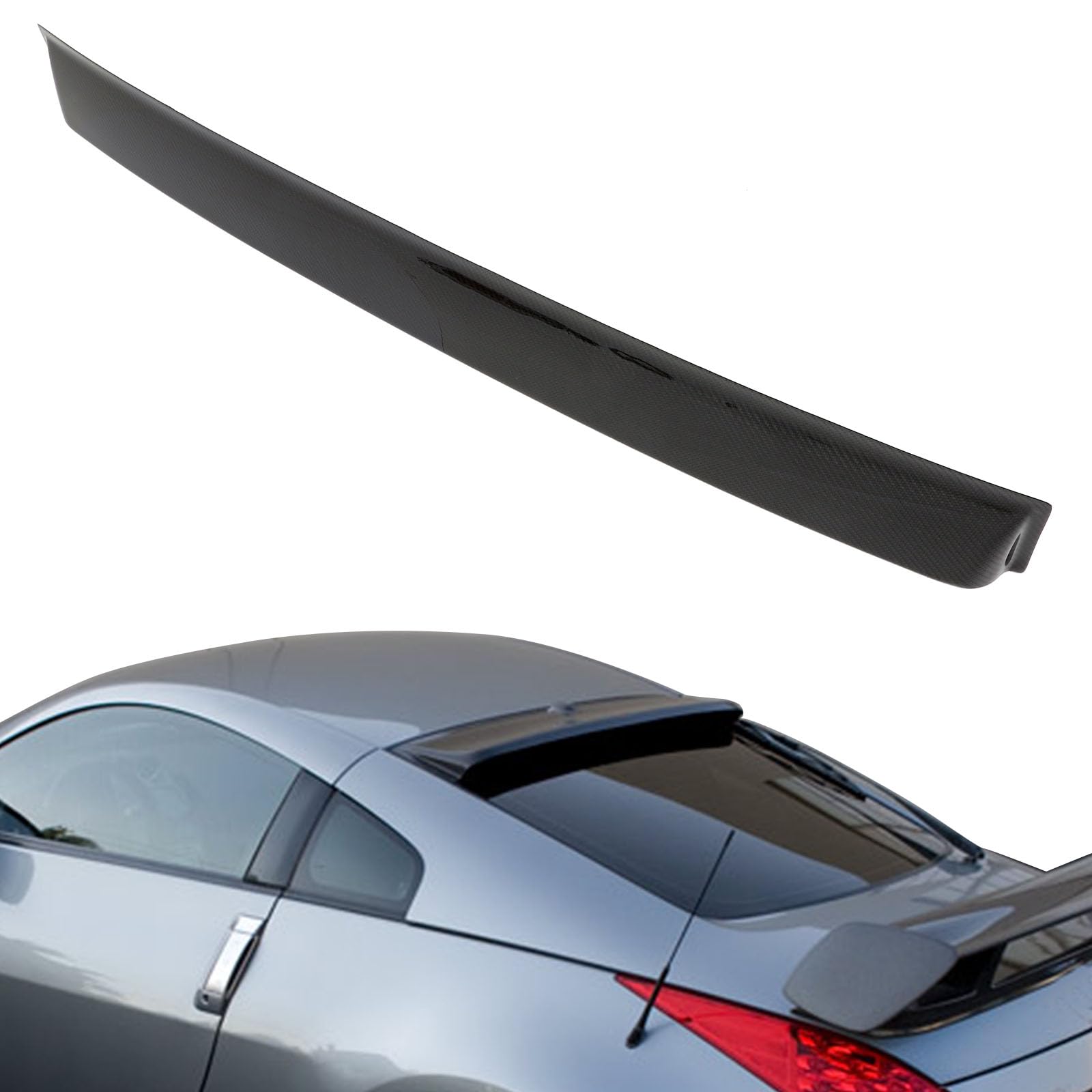 Amazon.com: SCITOO Roof Spoiler Fit for Nissan 350Z 2003-2008 Gloss ...