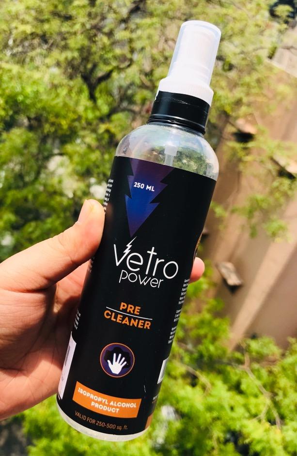 Vetro Power Pre-Cleaner 250ml ISO Propyl Alcohol 99.9% Pure propylene ...