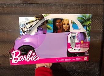 Amazon.com: Barbie Doll Accessories, Toy Car Electric Vehicle with ...