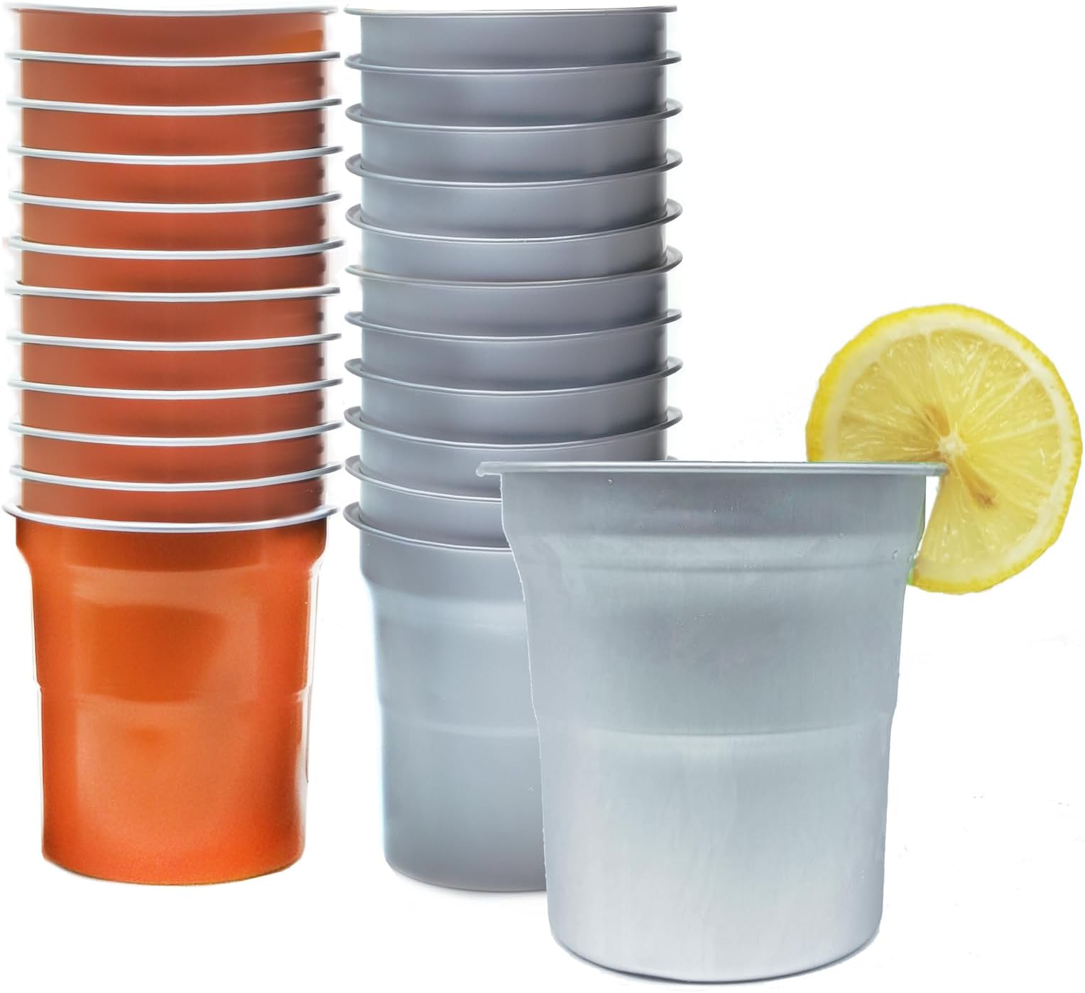 Amazon.com: Steel Chill Cups 16 oz. Party Cups, Perfect for Cold Drinks ...