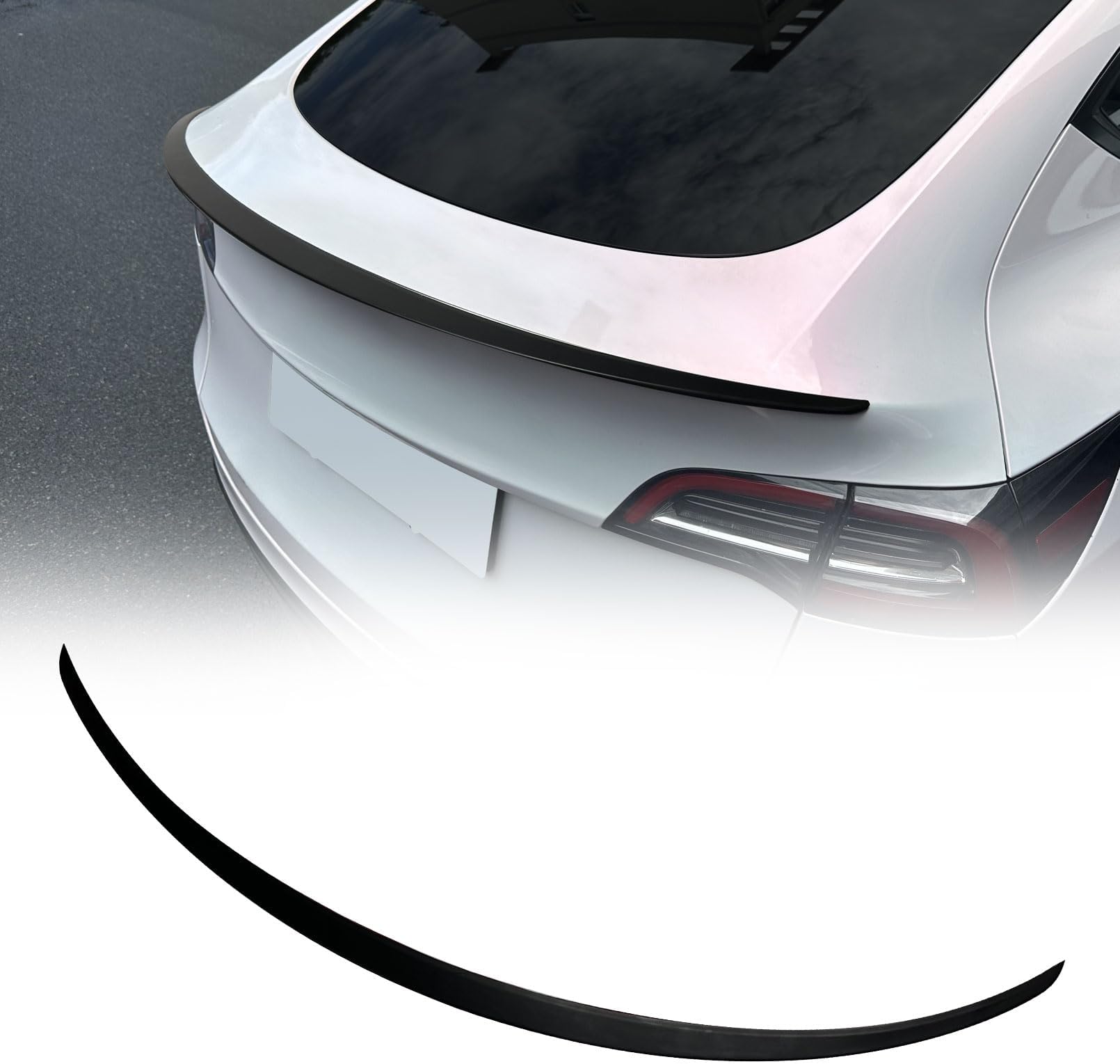 Amazon.com: Spoiler Fit for Tesla Model Y 2020-2024, Upgraded Version ...