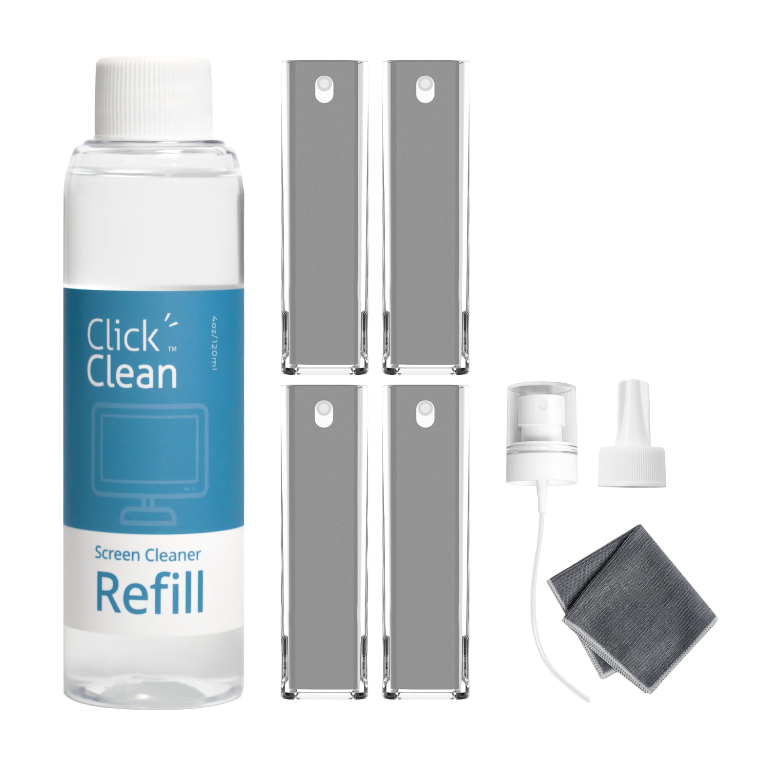 Amazon.com: Click Clean Screen Cleaner Kits - 4 All-in-One Screen ...
