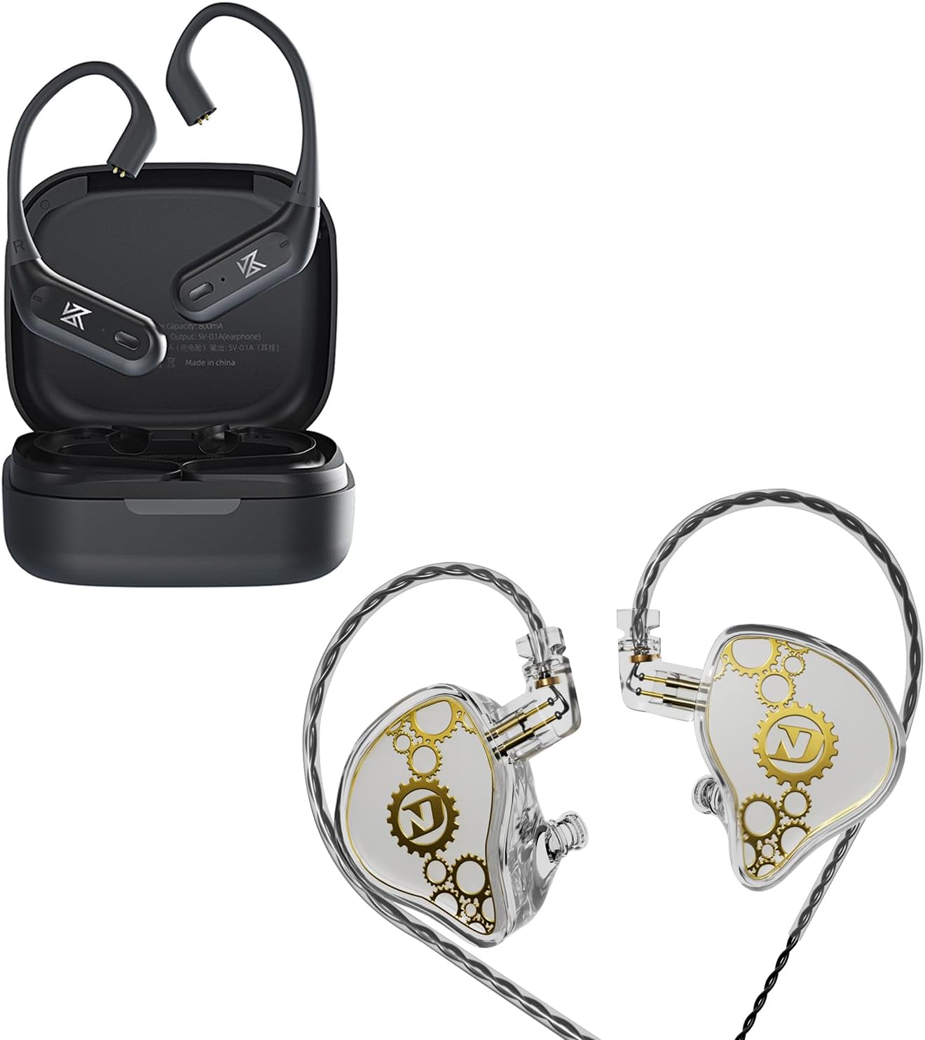 Amazon.com: ND Venus IEM + KZ AZ09 PRO Bluetooth Module IEM Bluetooth ...