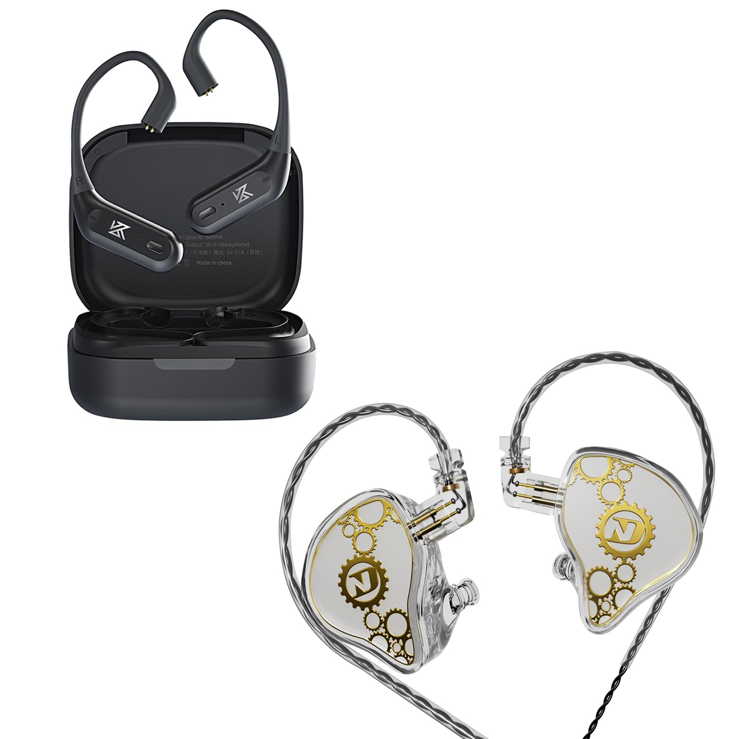 Amazon.com: ND Venus IEM + KZ AZ09 PRO Bluetooth Module IEM Bluetooth ...