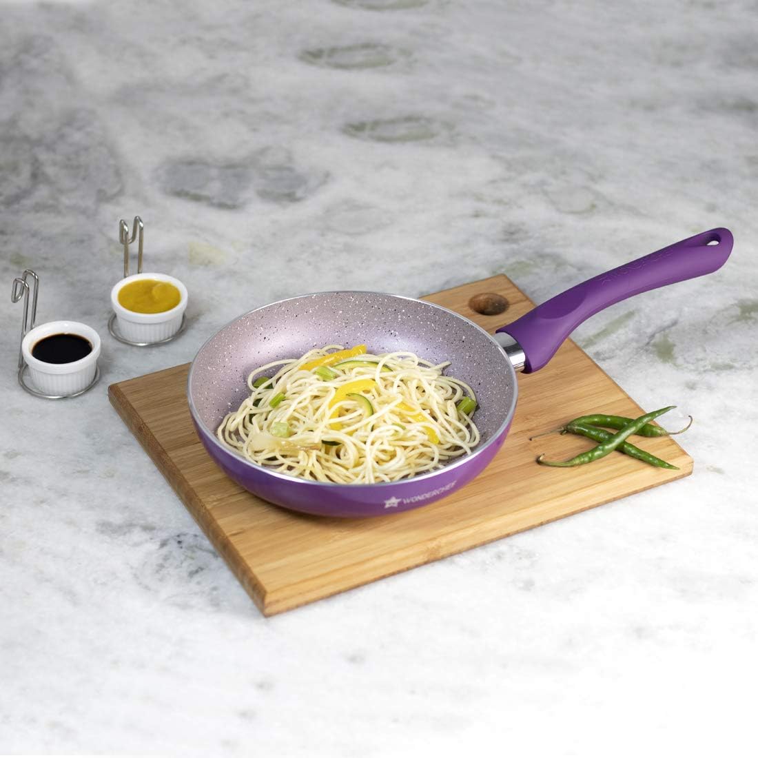 Amazon.com: Healthy Living Nonstick Ceramic Coated Frying Pan - 8 Eco ...