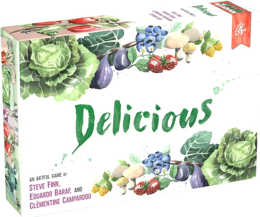 Amazon.com: Pencil First Games Delicious Card Game - an Artful Flip-and ...