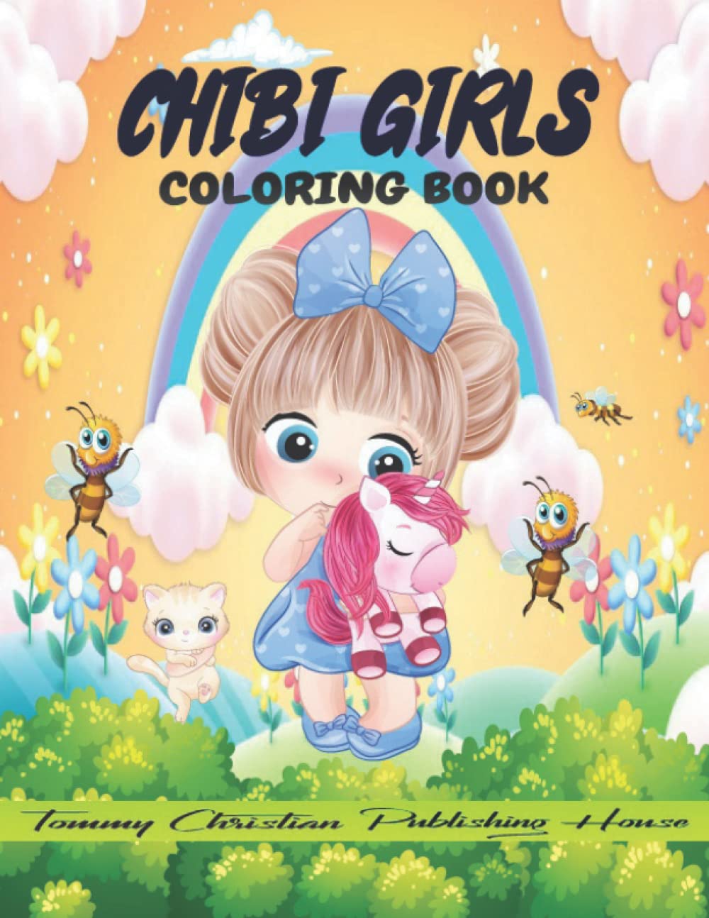 Buy Chibi Girls Coloring Book: Kids and Adults Will Love These Adorable ...