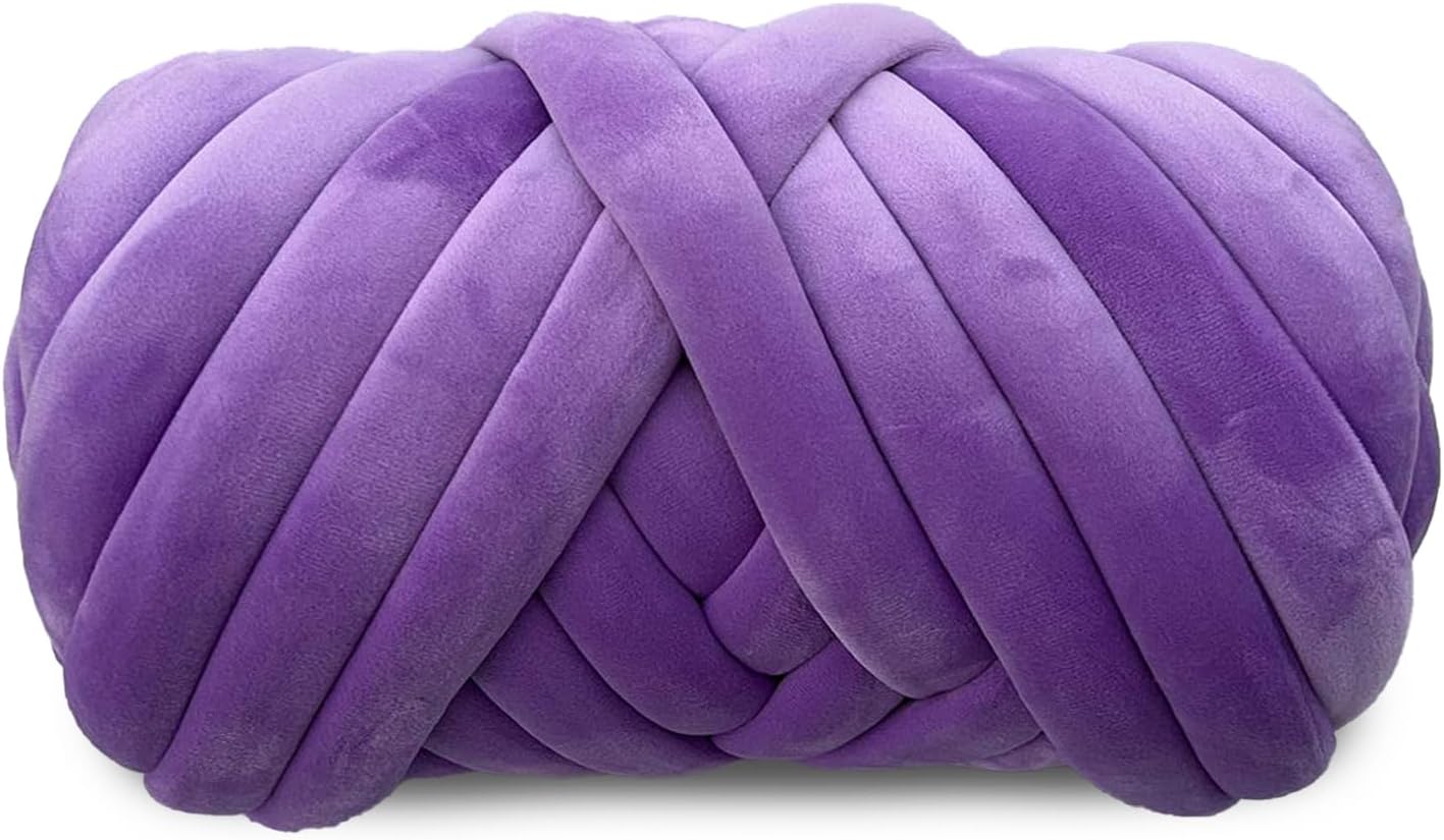 Amazon.com: Arm Knitting Yarn for Chunky Braided Knot Throw Blanket DIY ...