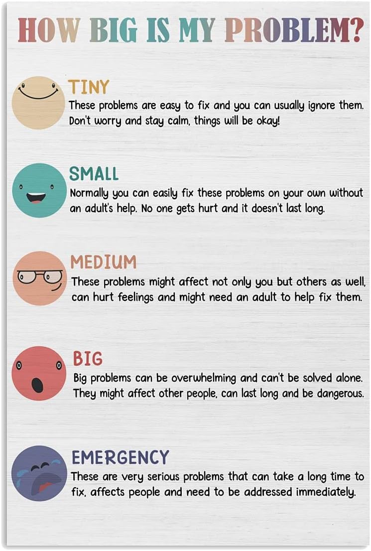 Amazon.com: How Big Is My Problem Mental Health Motivational ...