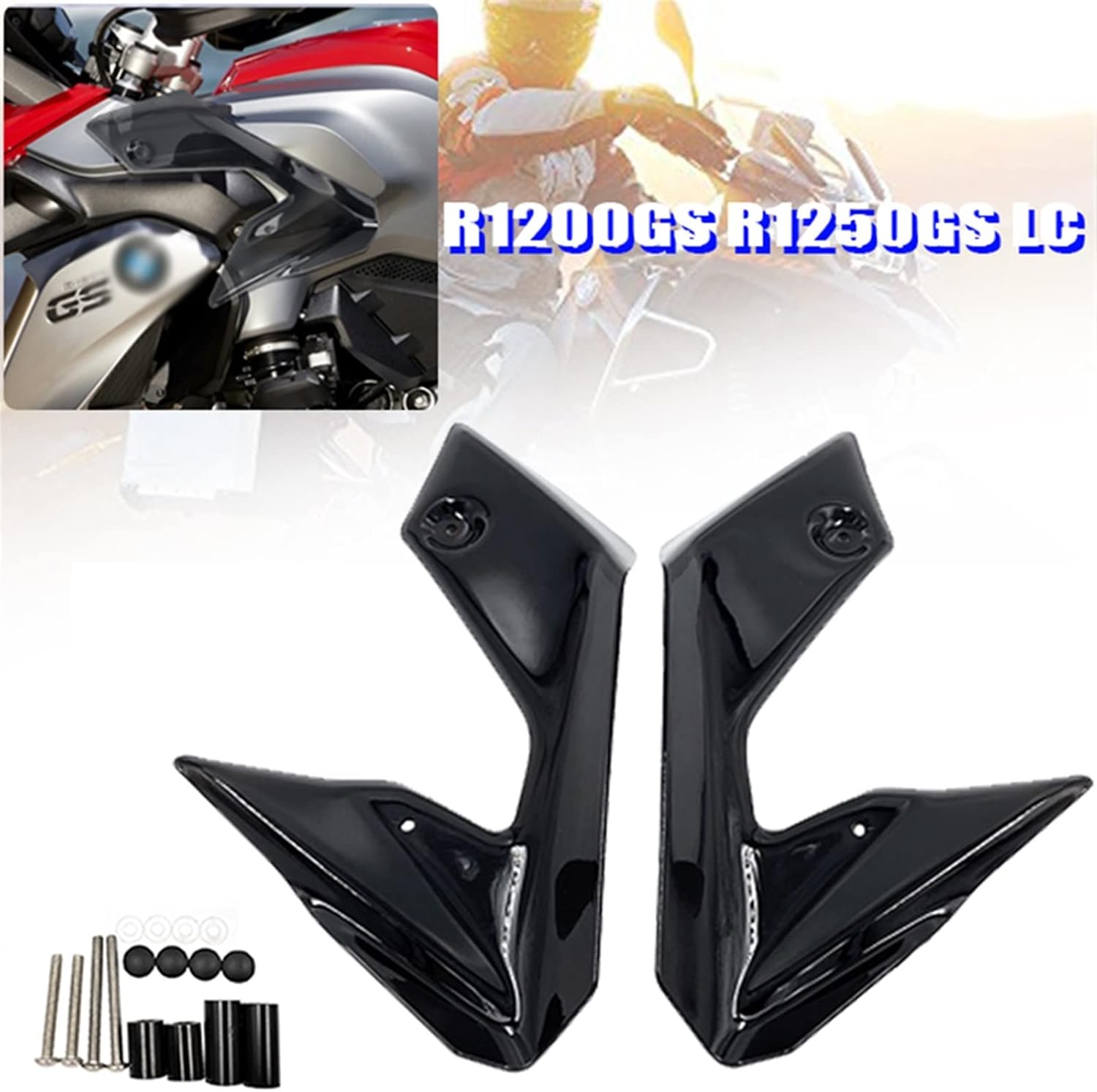 Motorbike Front Fairing Motorcycle Frame Fairing Windshield Deflectors ...