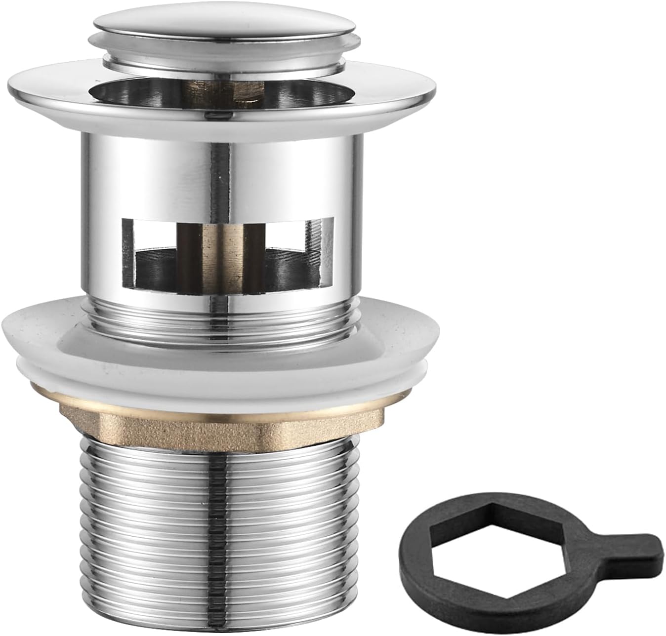 Universal Siphon Set mit Ablaufgarnitur für Waschbecken mit Überlauf ...