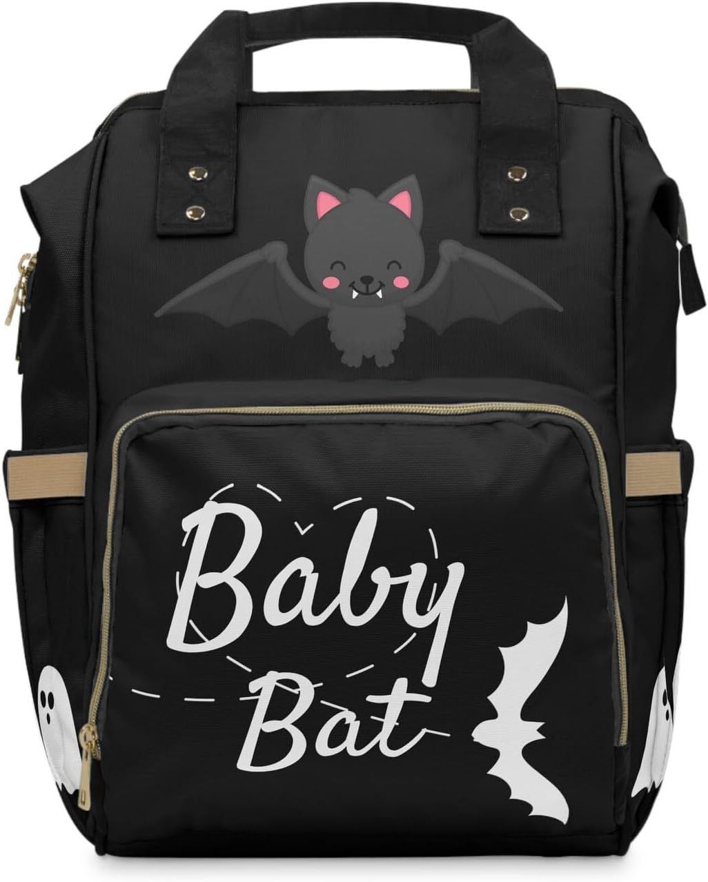 Amazon.com: Bat Diaper Bag Backpack | Goth Diaper Bag Backpack | Baby ...