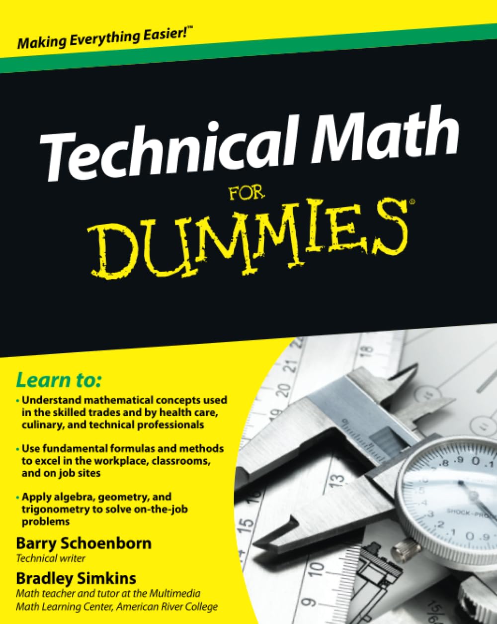 Technical Math For Dummies: Amazon.co.uk: Schoenborn, Barry, Simkins ...
