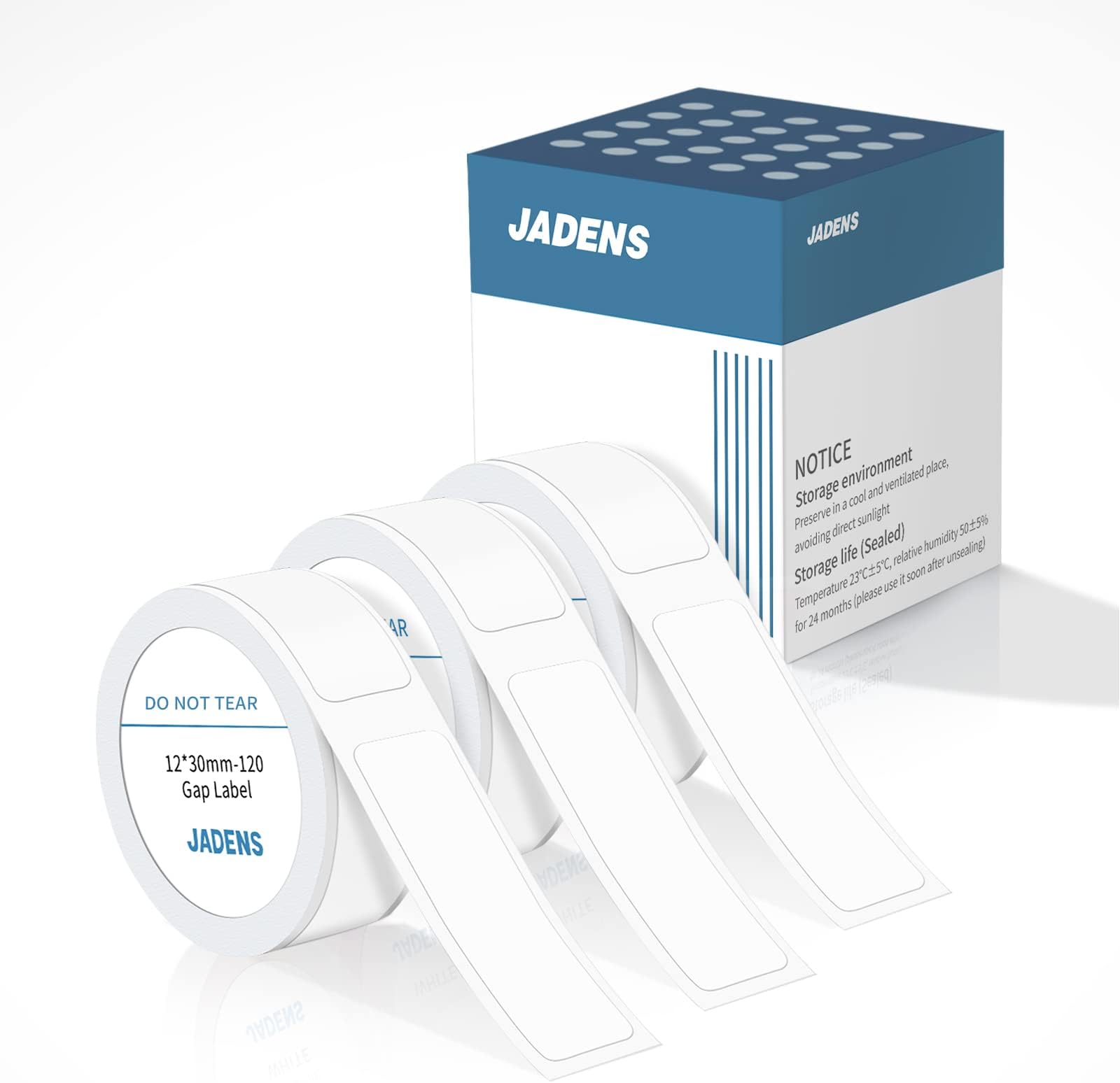 Amazon.com : Label Maker Gap Tape 3 Rolls, Adapted Cable Label Print ...