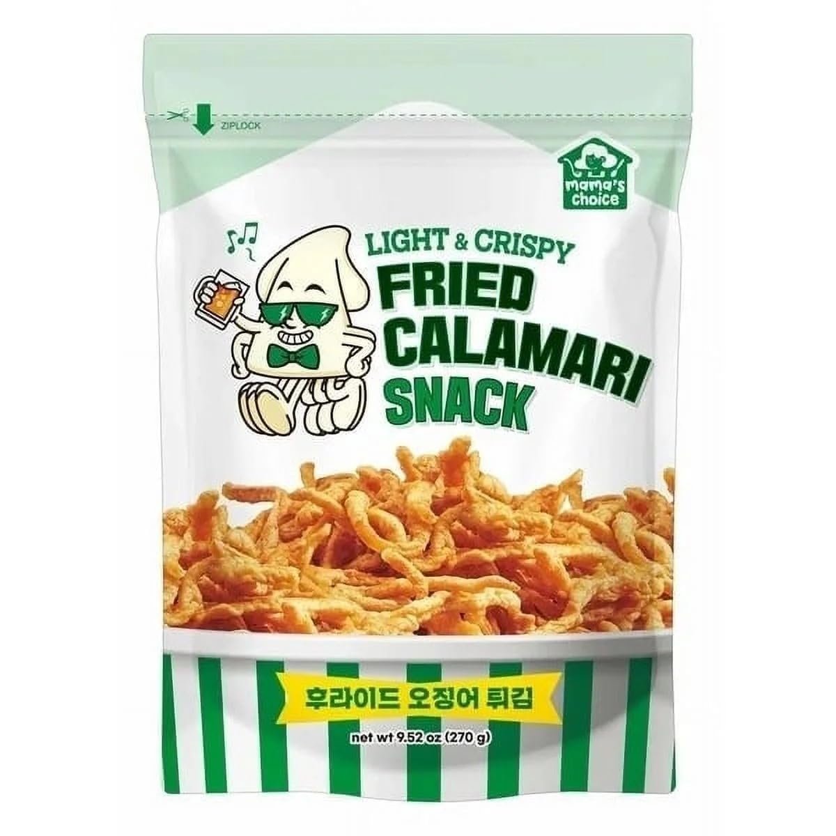 Amazon.com: Mama's Choice Fried Calamari Snack, 9.52 Ounce, 100% ...