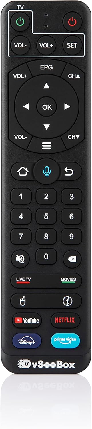 Amazon.com: Generic Genuine vSeeBox V2 Pro Bluetooth Voice Remote ...