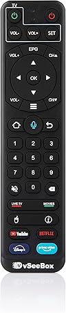 Amazon.com: Generic Genuine vSeeBox V2 Pro Bluetooth Voice Remote ...