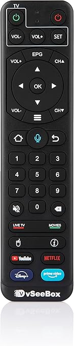 Amazon.com: Generic Genuine vSeeBox V2 Pro Bluetooth Voice Remote ...