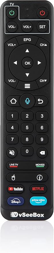 Amazon.com: Genuine vSeeBox V2 Pro Bluetooth Voice Remote Control ...
