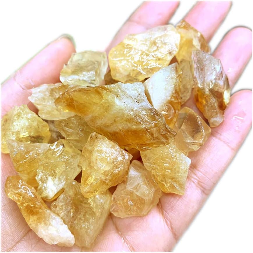 Natural 1 lb Brazil Citrine Crystal Stone Rough Raw Original Rock ...