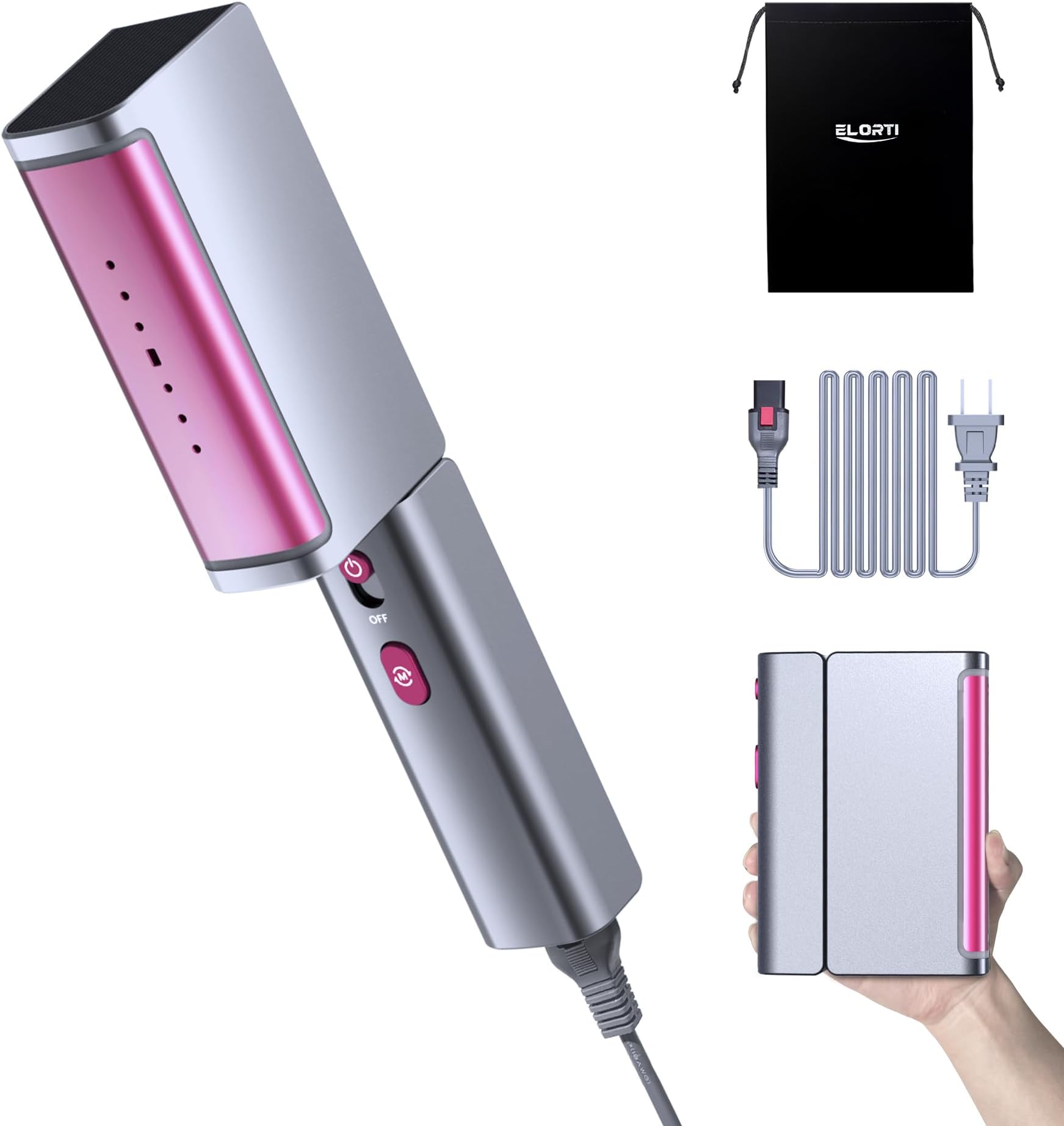 Amazon.com: G7 Travel Steamer for Clothes Dual Voltage 100-240V Iron ...