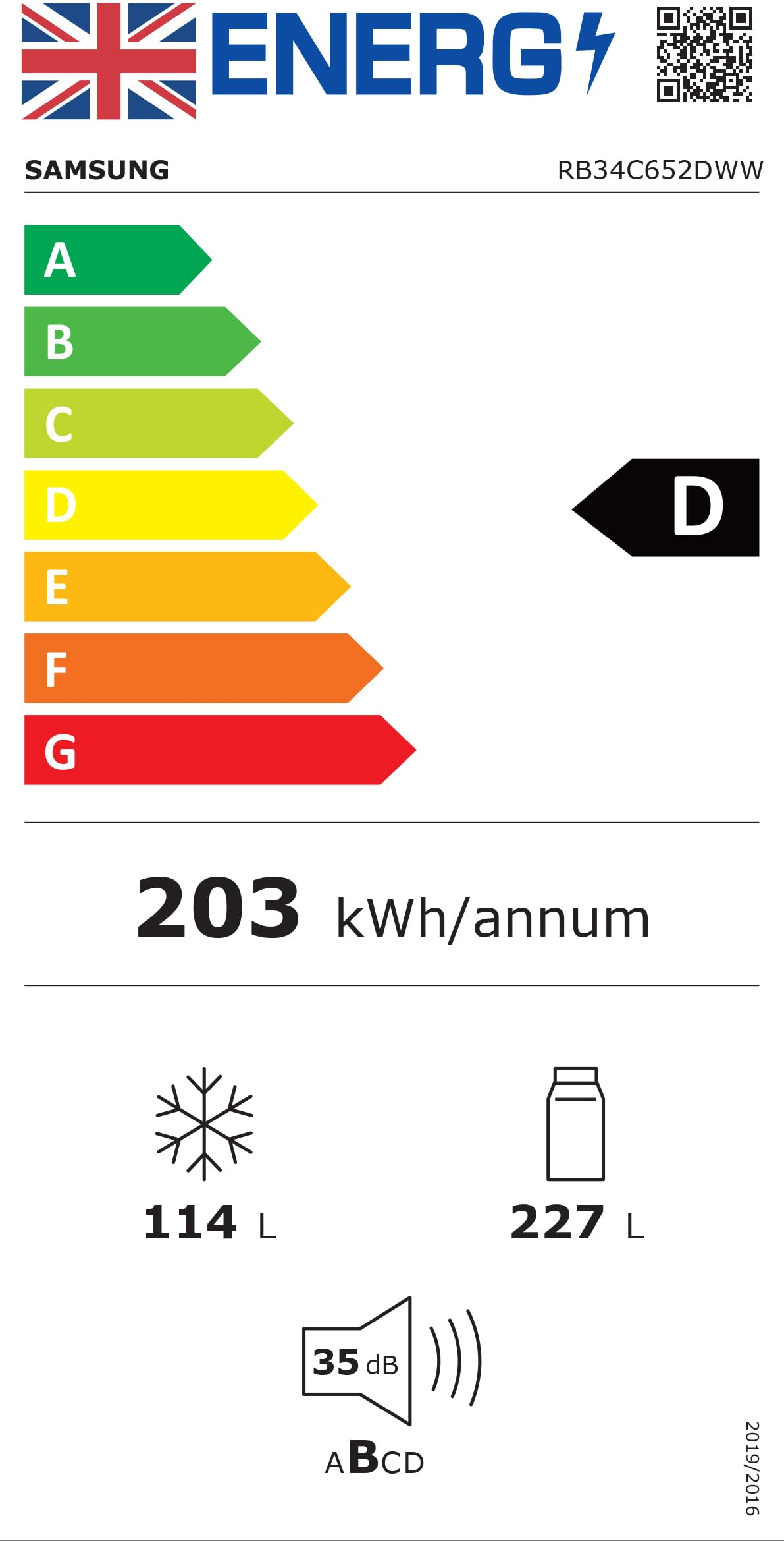 Samsung Series 6 Smart Combi Fridge Freezer, Features SpaceMax and AI ...